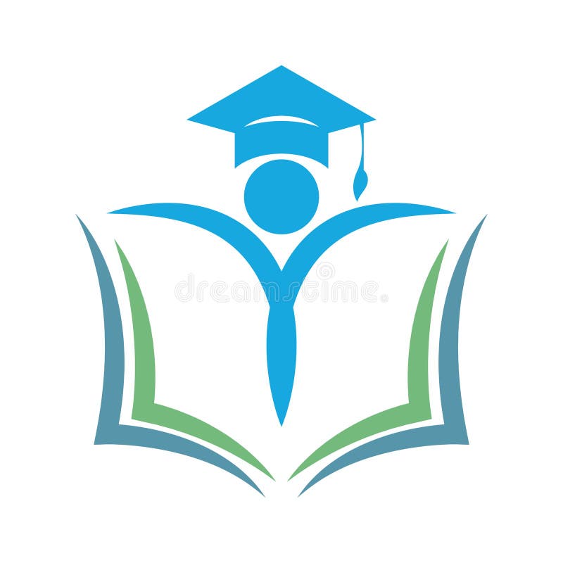 Education School Logo Design Stock Illustration - Illustration of ...