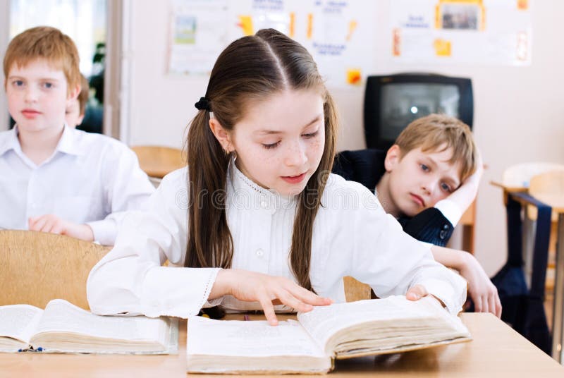 Education - School Students at the Class Stock Photo - Image of smart ...