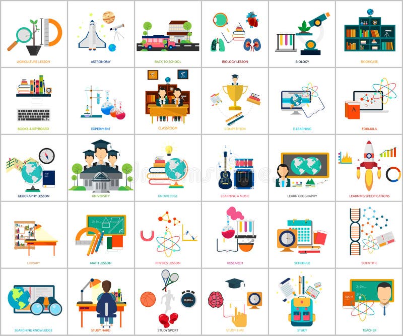 Math Lesson Infographic stock vector. Illustration of lesson - 121379117