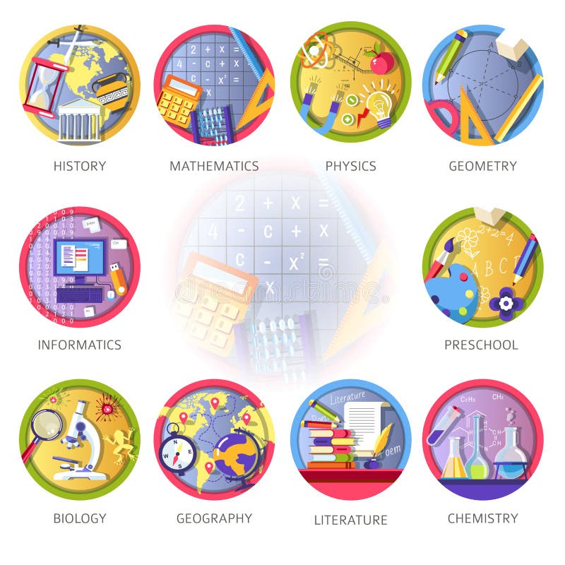 Scientific Technology, Engineering and Mathematics Internet Concept ...