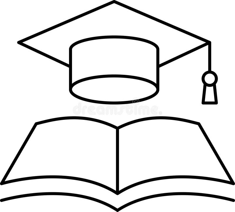 Education Simple Thin Line Icons. E-learning, Tutorial, Distance ...