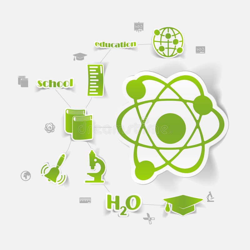 Education Sticker Infographic Stock Vector - Illustration of group ...