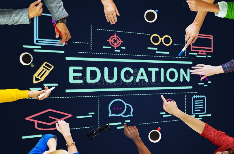 Education Study Learning Science Knowledge Concept Stock Illustration ...