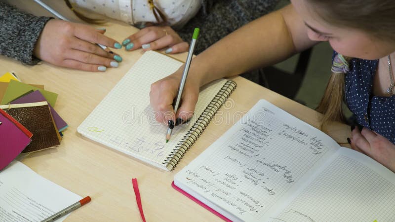 Education Studying Mathematics Student Doing Sums Stock Video - Video ...