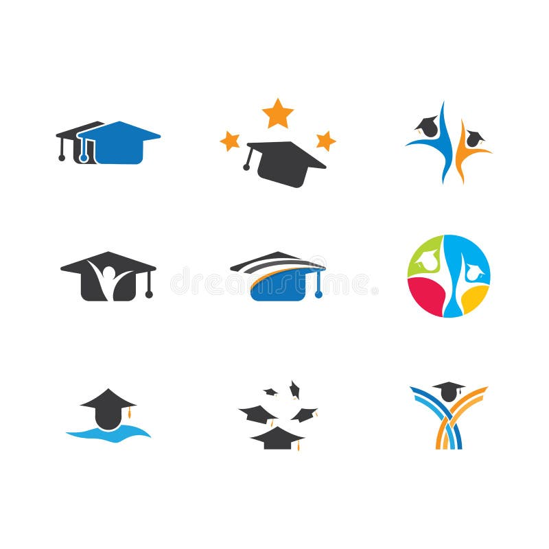Education Symbol Vector Icon Stock Vector - Illustration of student ...