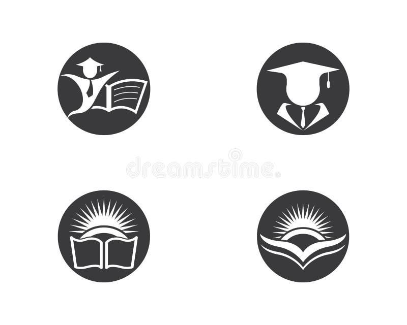 Education Symbol Vector Icon Stock Vector - Illustration of plan ...