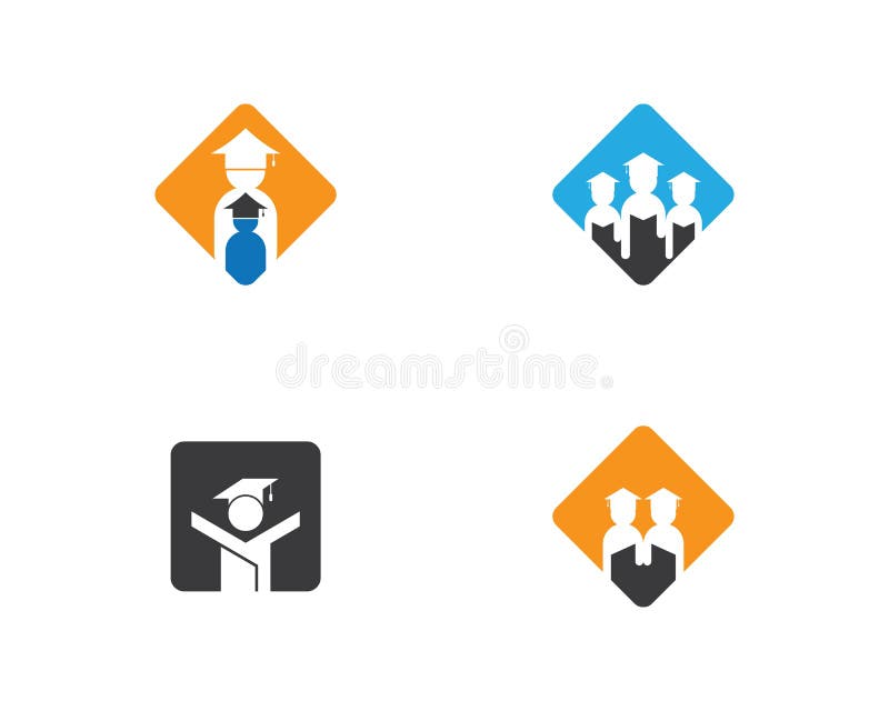 Education Symbol Vector Icon Stock Vector - Illustration of assistance ...