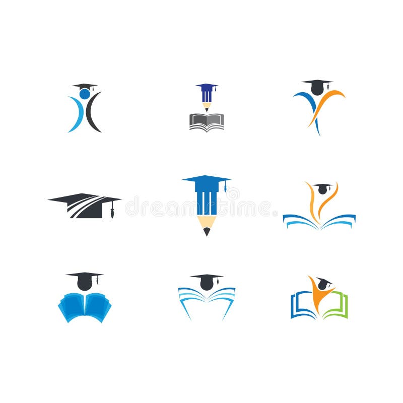 Education Symbol Vector Icon Stock Vector - Illustration of support ...