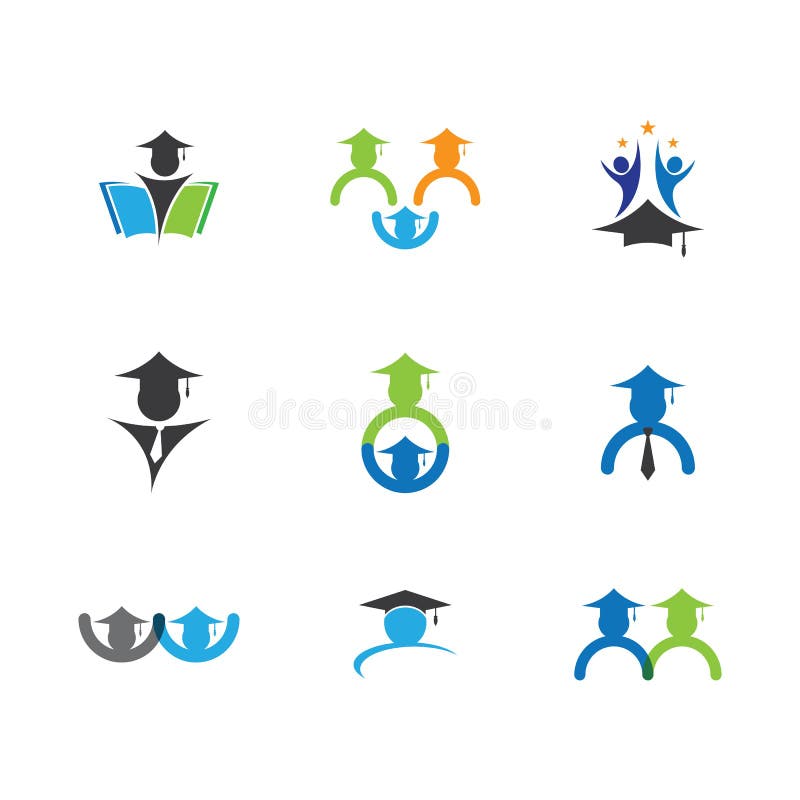 Education Symbol Vector Icon Stock Vector - Illustration of diploma ...