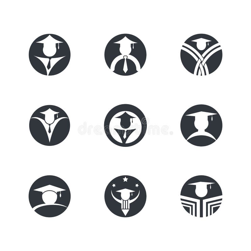 Education Symbol Vector Icon Stock Vector - Illustration of ...