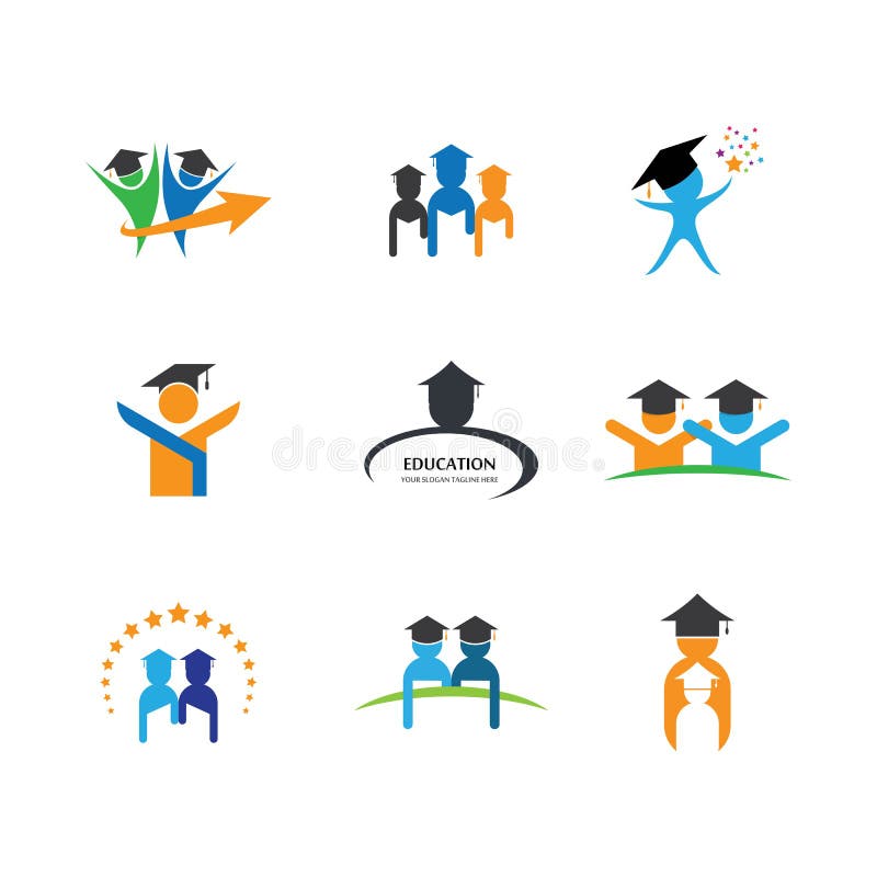 Education Symbol Vector Icon Stock Vector - Illustration of education ...