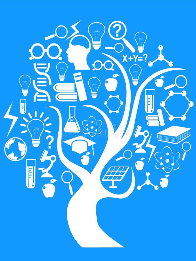 Technology Tree Concept Design. Symbol Graphic Template Element Vector ...