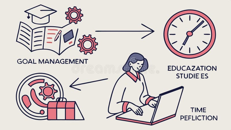 Education Timeline and Process Diagram, Learning and Growth Stages ...