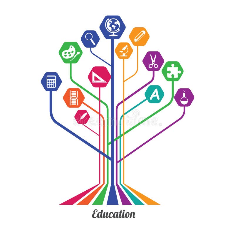 Mathematics Concept Design. Vector Illustration Decorative Design Stock ...