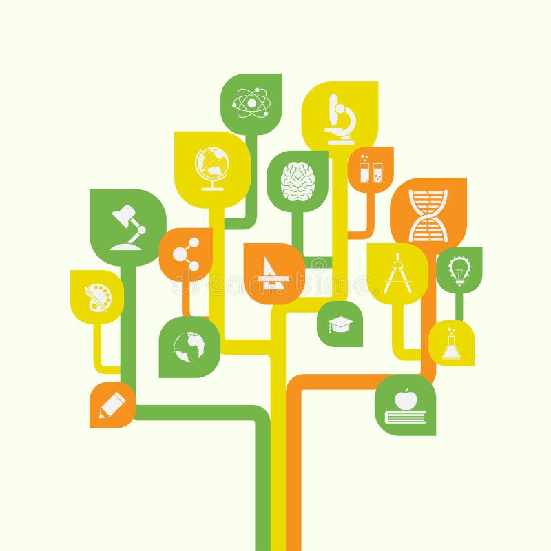 Education infographic stock vector. Illustration of abstract - 61143259