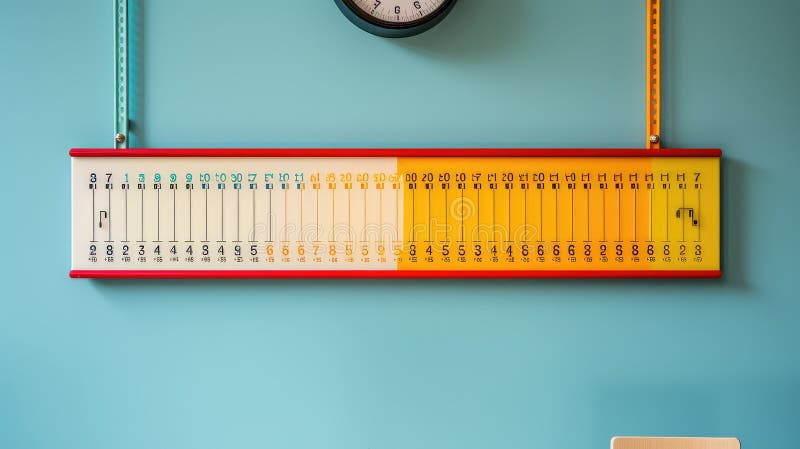 Education wall thermometer stock illustration. Illustration of ...