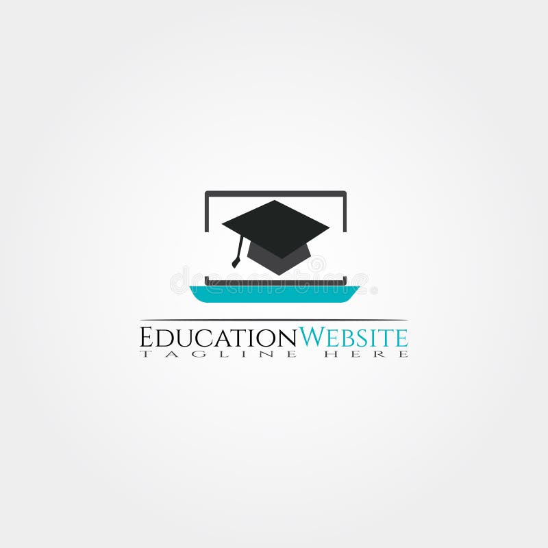 Education Web Icons Template, Creative Vector Logo Design, Illustration ...