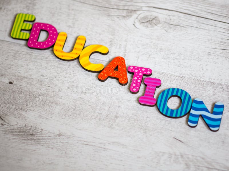 Education stock photo. Image of educate, letters, spelled - 57784308