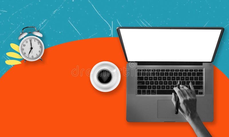 Education and Work in the Field of Computer Technology. Art Collage or ...