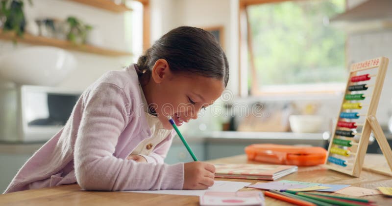 Boy, Education and Writing with Mother, Helping and Check for Progress ...