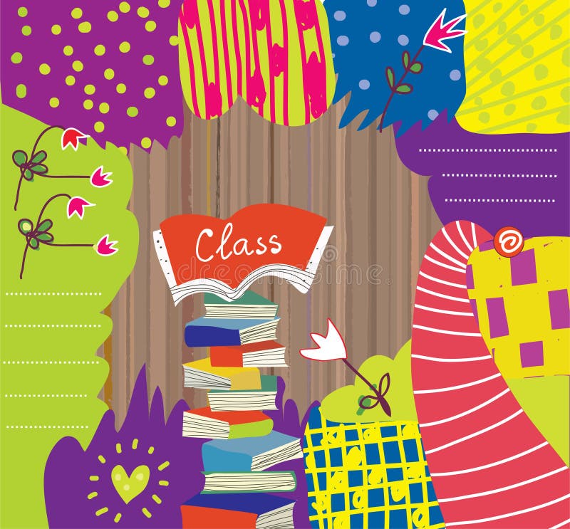 Educational Concept with Books and Tree, Design for the Blank Stock ...