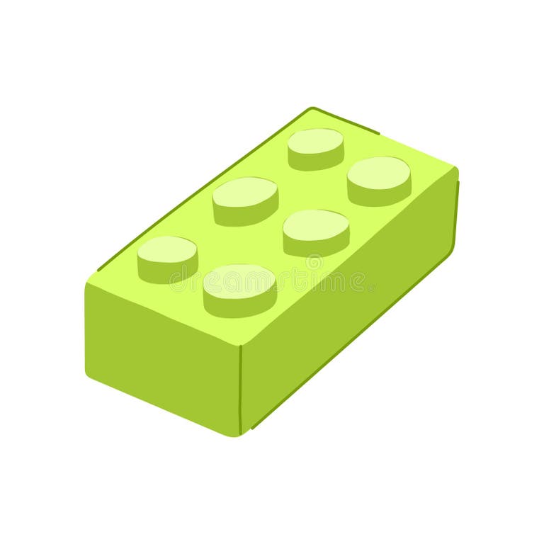 Educational Building Blocks Cartoon Vector Illustration Stock Vector ...