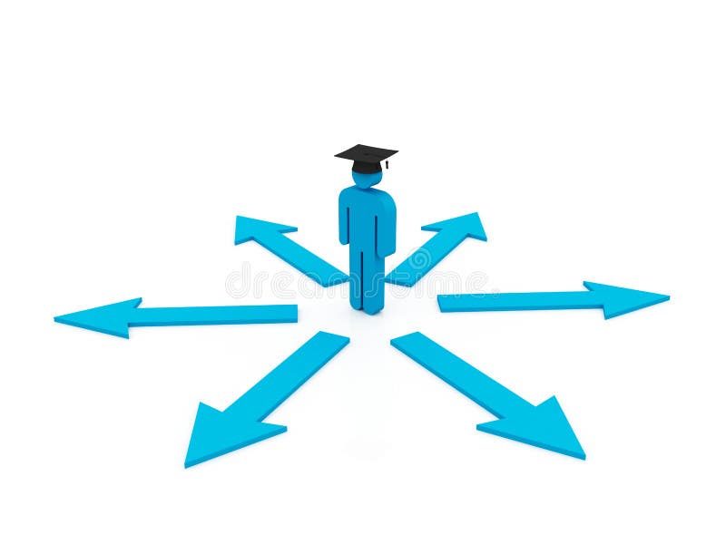 Education Choices stock illustration. Illustration of choice - 16916529