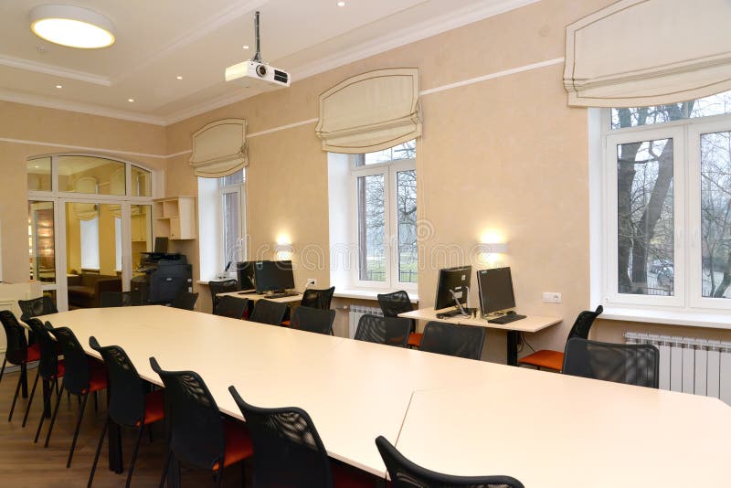 Educational Class at Institute of a Development of Education Stock ...