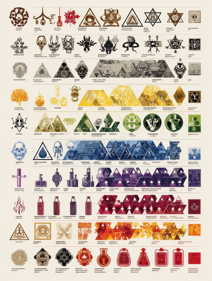 Educational Diagram Explains Poison Symbols and Their Meanings in a ...