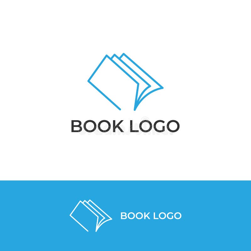 Educational Digital Book and Online Knowledge Learning Book Logo and ...