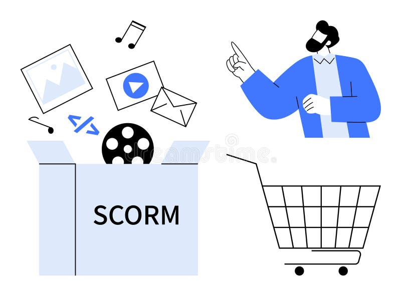 Scorm Package Stock Illustrations – 14 Scorm Package Stock ...