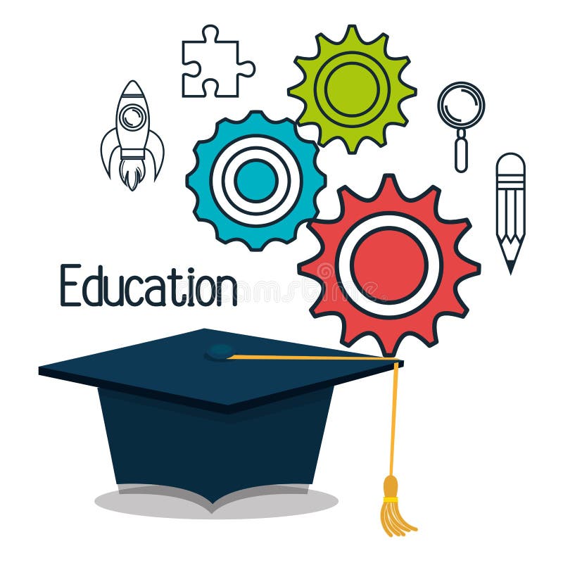 Educational Elements Isolated Icon Design Stock Illustration ...