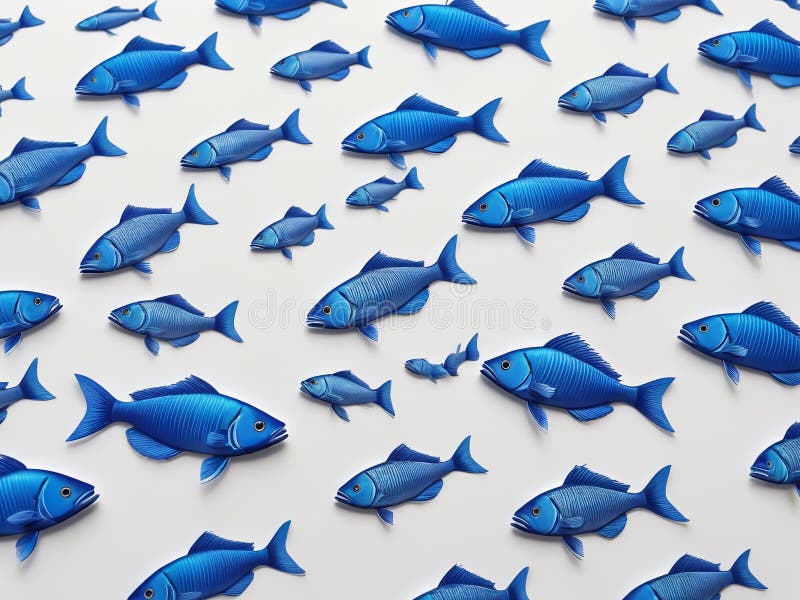 Educational Fish Identification Worksheet Blue Lined Paper with Fish ...