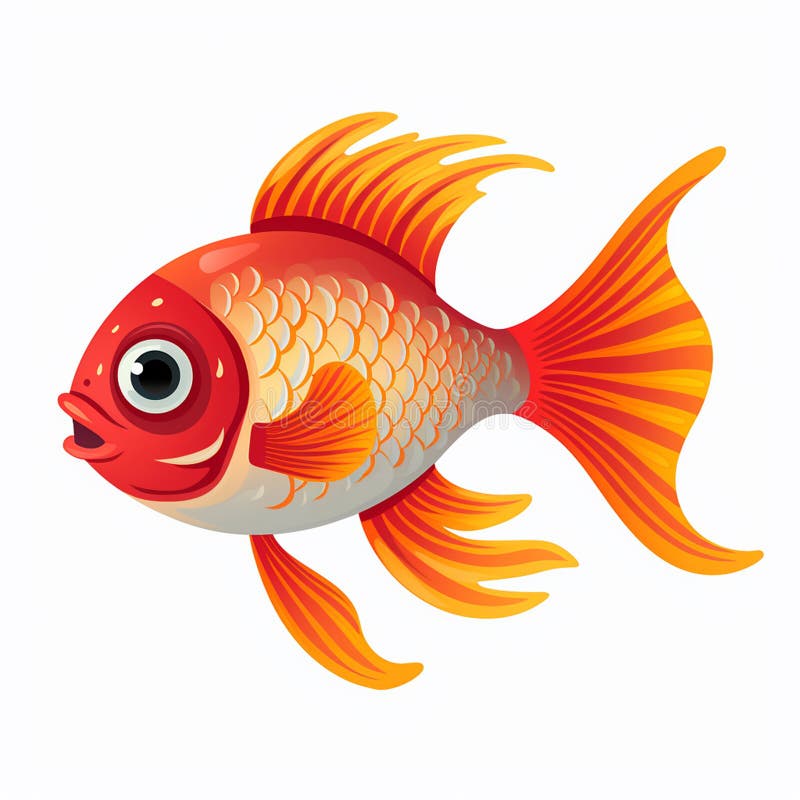 Educational Fish Illustration for Poster Stock Illustration ...