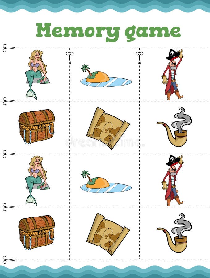 Educational Game for Children. Cartoon Illustration. Stock Vector ...