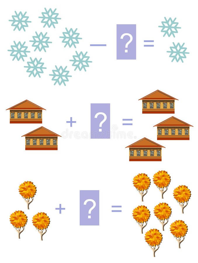 Educational Game for Children, Mathematical Addition and Subtraction ...