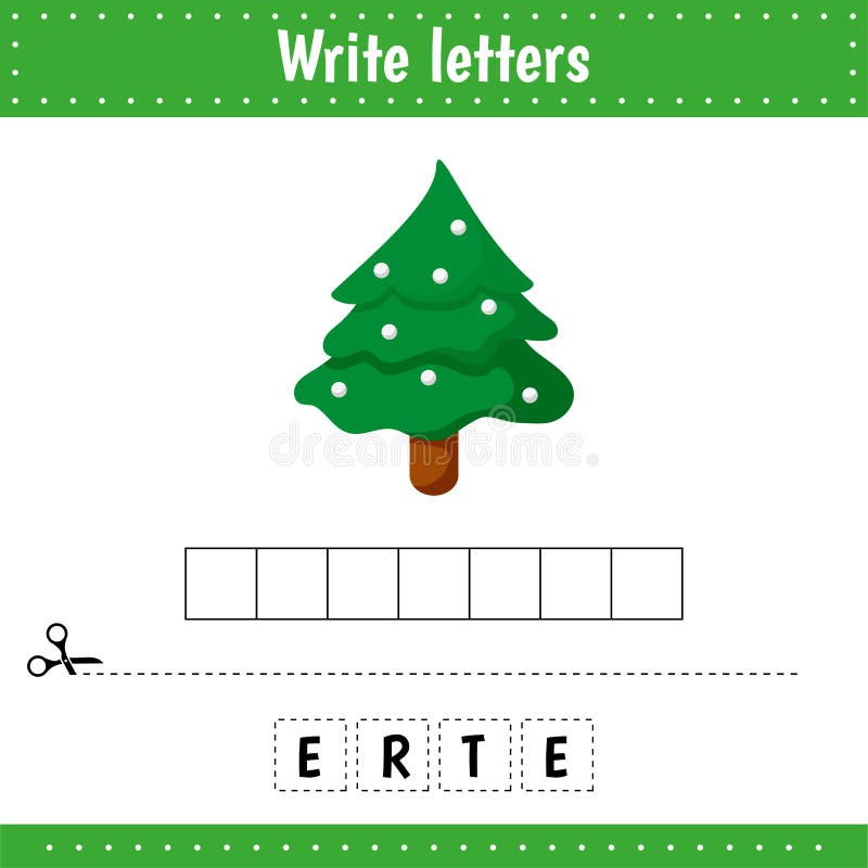 Educational Game for Kids. Crossword Tree. Guess the Word. Education ...