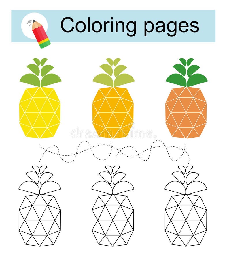 Educational Game for Kids. Go through the Maze and Color a Cartoon ...