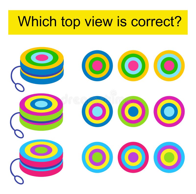 Educational Game for Kids. Coloring Pages. Color by Shapes. Cartoon ...