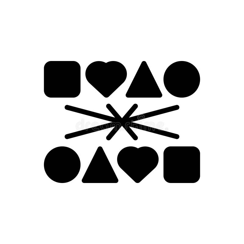 Black Solid Icon for Educational, Didactic and Study Stock Vector ...