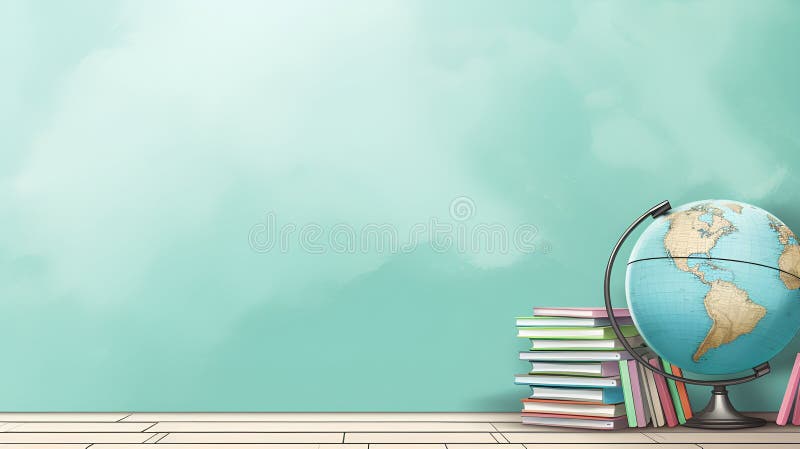 Educational Illustration Background a Back To School Theme Illustration ...