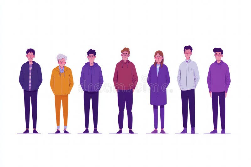 An Educational Infographic Illustrating the Stages of Human Lifespan ...