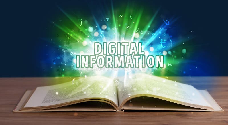 Information Inscription. Handwritten Lettering Illustration. Black ...