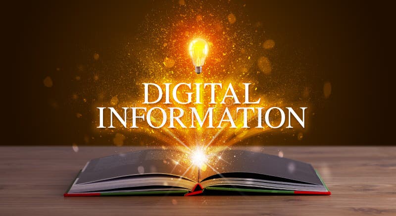 Information Inscription. Handwritten Lettering Illustration. Black ...