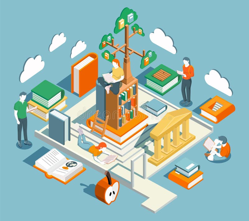 Learning Concept Isometric Stock Illustrations – 14,605 Learning ...