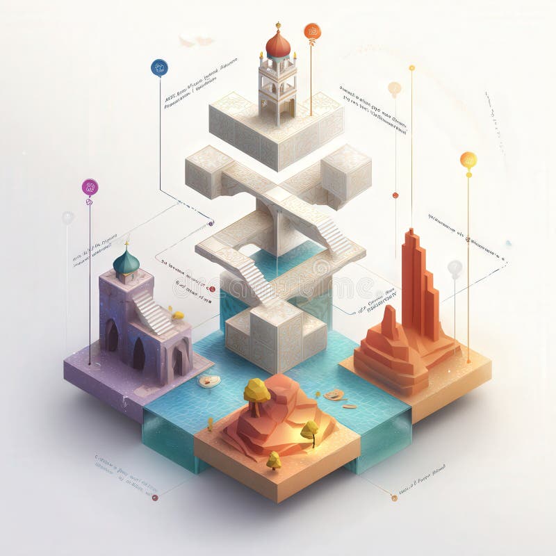 Educational Journey Visualization Showing Teacher Professional ...