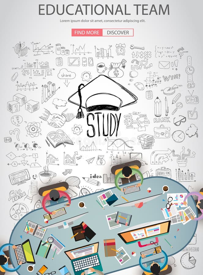 Doodle Student Study Stock Illustrations – 18,161 Doodle Student Study ...