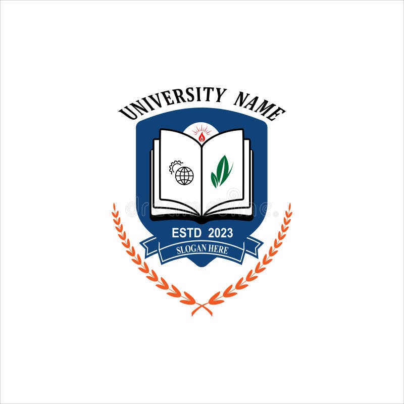 3087 Educational Logo School College University Learning Institute Book ...