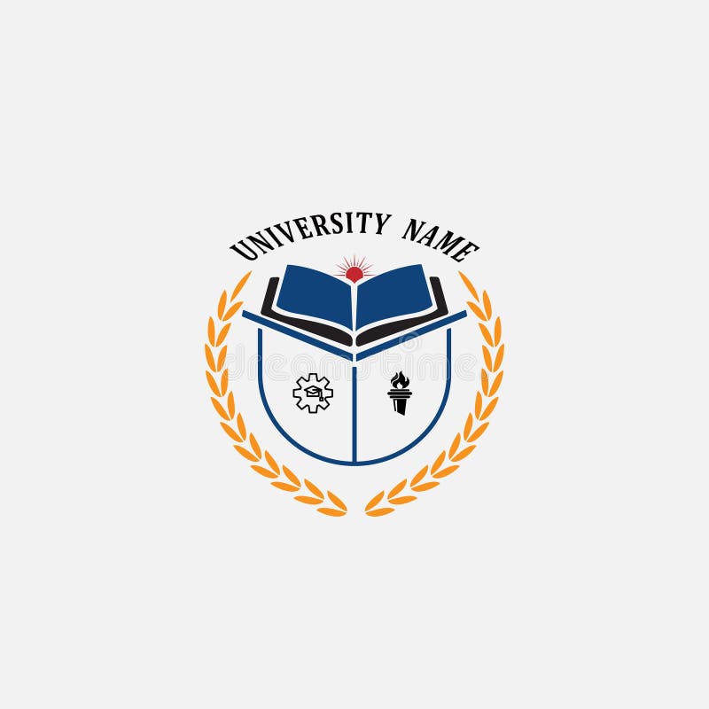 3268 Educational Logo School College University Learning Institute Book ...