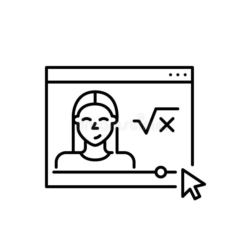 X Virtual Lectures Stock Illustrations – 4 X Virtual Lectures Stock ...